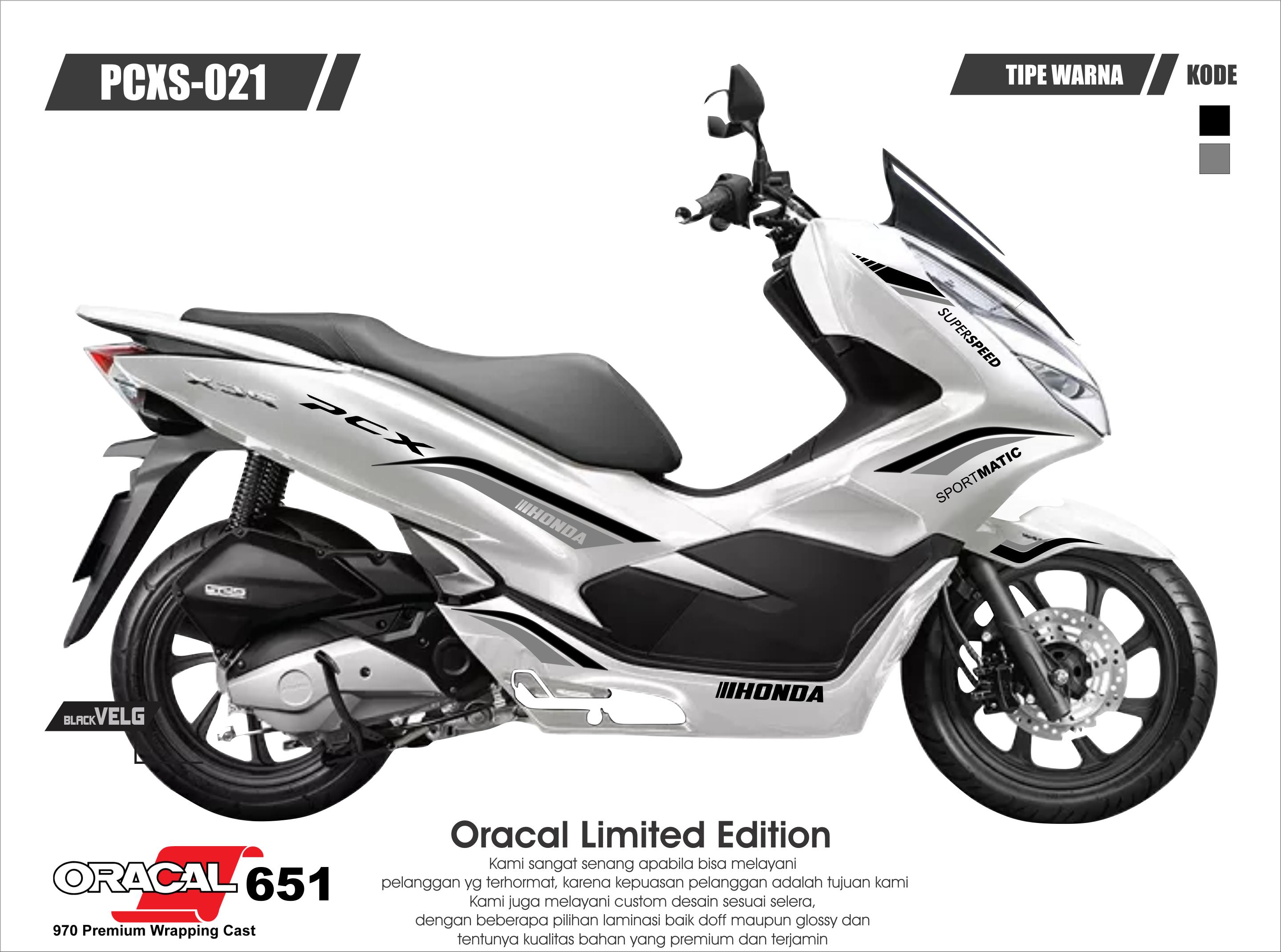 CUTTING STICKER HONDA PCX - PCXS 021 | Lazada Indonesia
