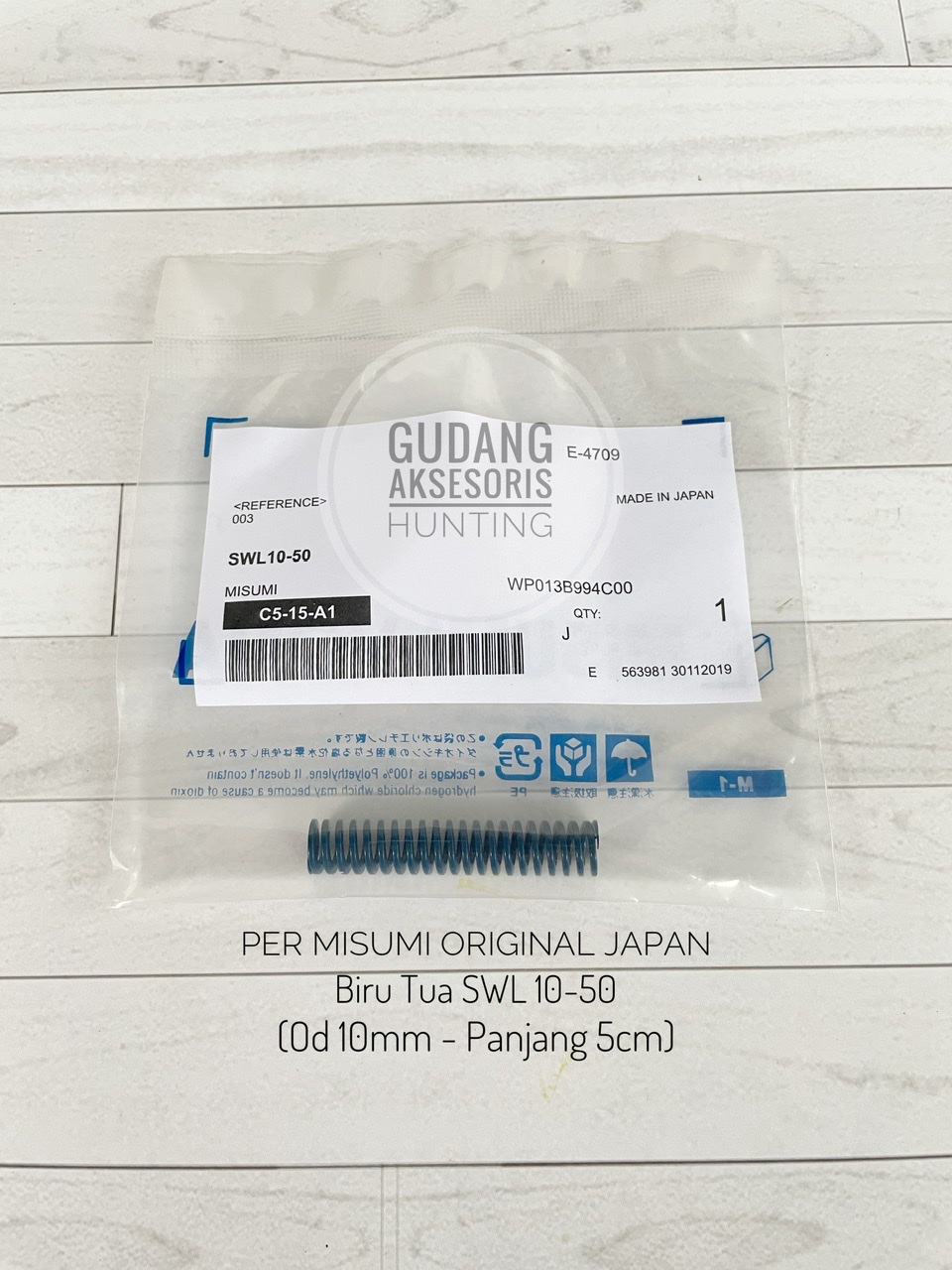Per MISUMI Biru Tua SWL 10-50 - Per misumi original japan - Per Mizumi ...
