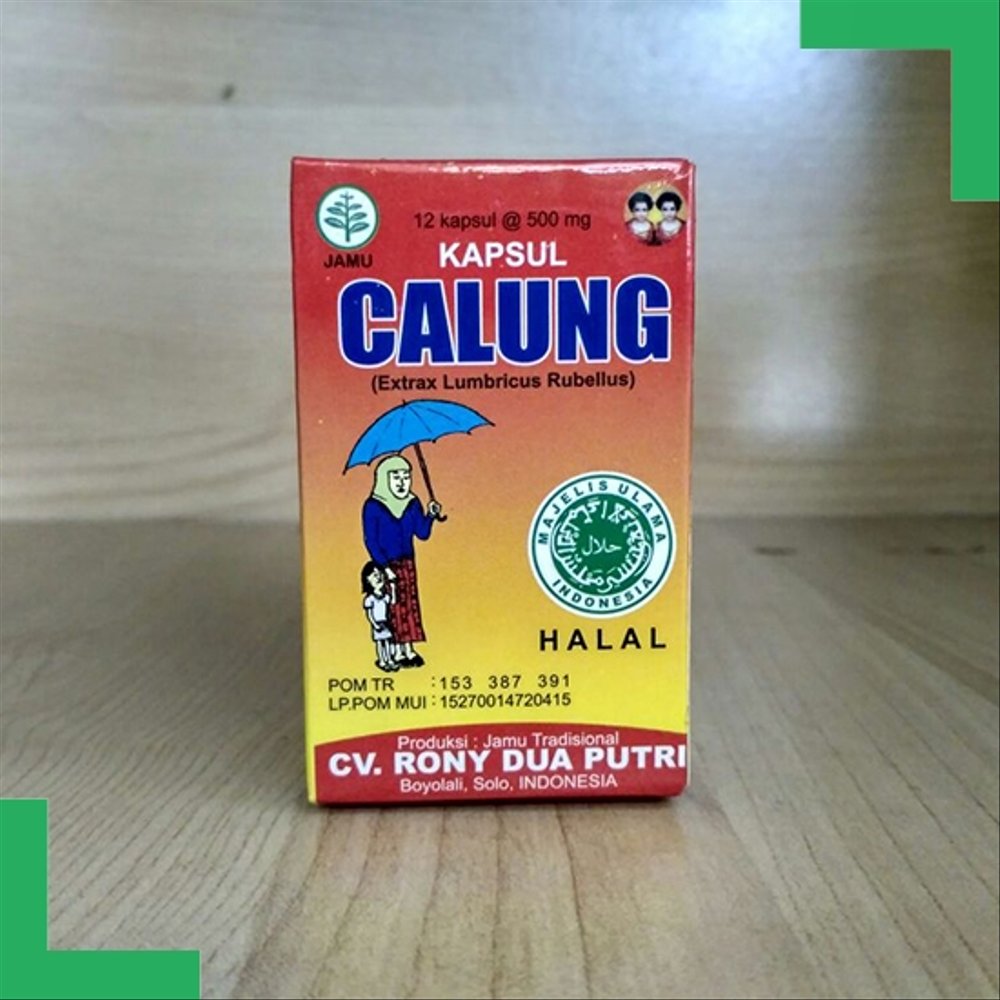 Kapsul Calung Isi 12 Kapsul (Obat Penurun Demam, Panas & Obat Cacing ...