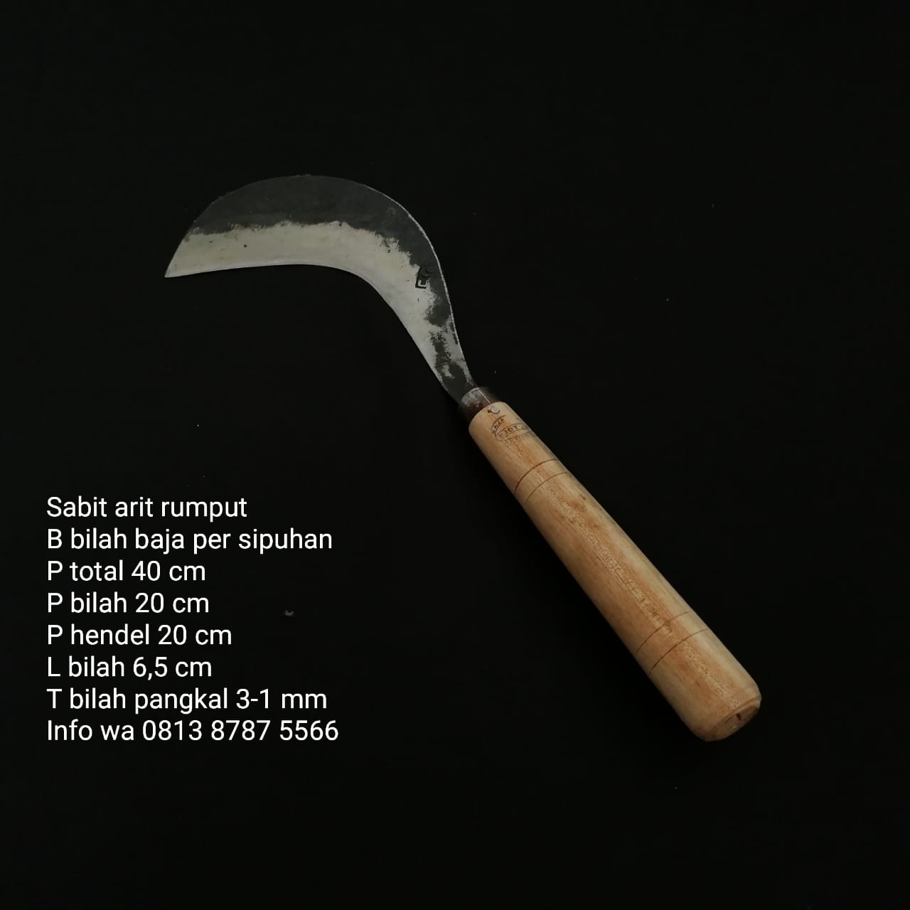 pisau rumah arit rumput ejot baja per super tajam | Lazada Indonesia