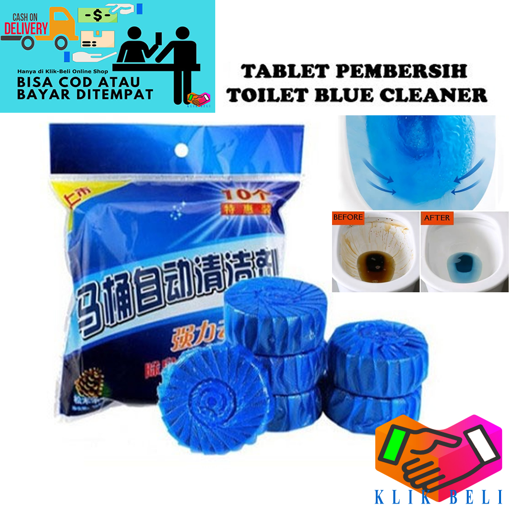 Klik-Beli Tablet Toilet Biru Pembersih Kloset WC Cleaner Penyegar Kamar ...