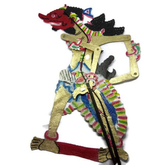 Wayang kulit burisrowo/burisrawa ukuran 30cm,kidangan | Lazada Indonesia