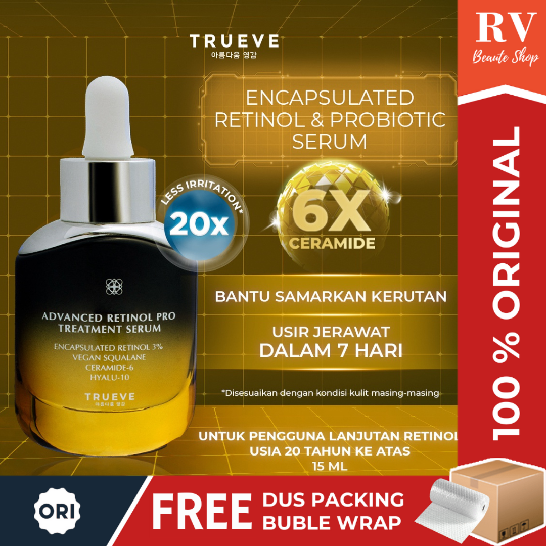 TRUEVE Encapsulated Retinol Serum 15 ml (Advanced retinol pro treatment ...