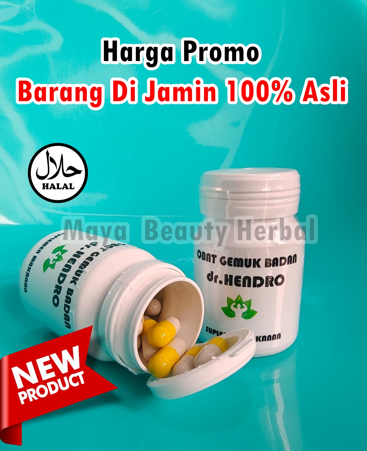 Suplemen Penggemuk Badan Dr Hendro Asli Original Obat Menambah Berat ...