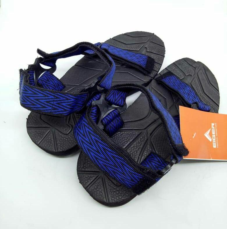 Ukuran 38 Sandal Gunung Eiger Adventure Outdoor "Sandal Slop Biru ...