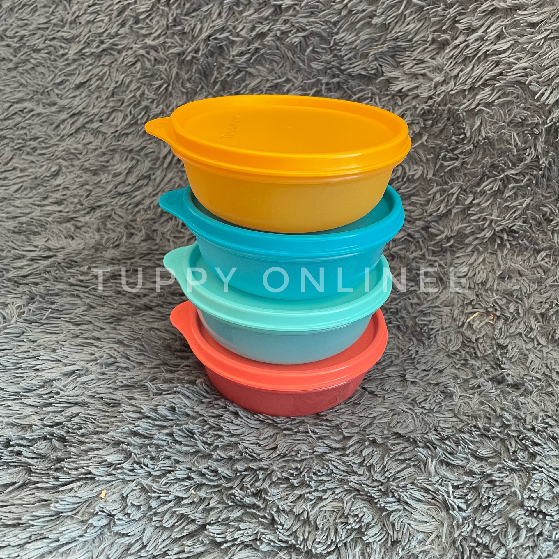 Tupperware Junior Modular Bowl (4) Toples Mini | Lazada Indonesia