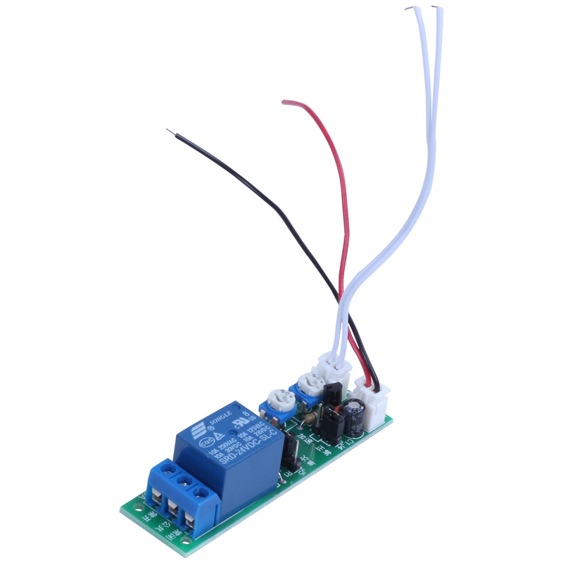 DC 12V 24V Dual MOS LED Digital Time Delay Relay Trigger Cycle Timer ...