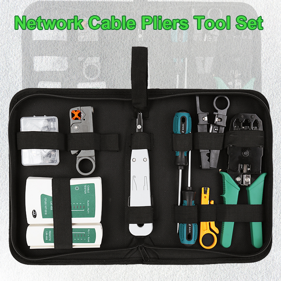 GAINTECH TOOLKIT Network Repair 10in1 / NETWORK TOOLKIT / PAKET LENGKAP ...