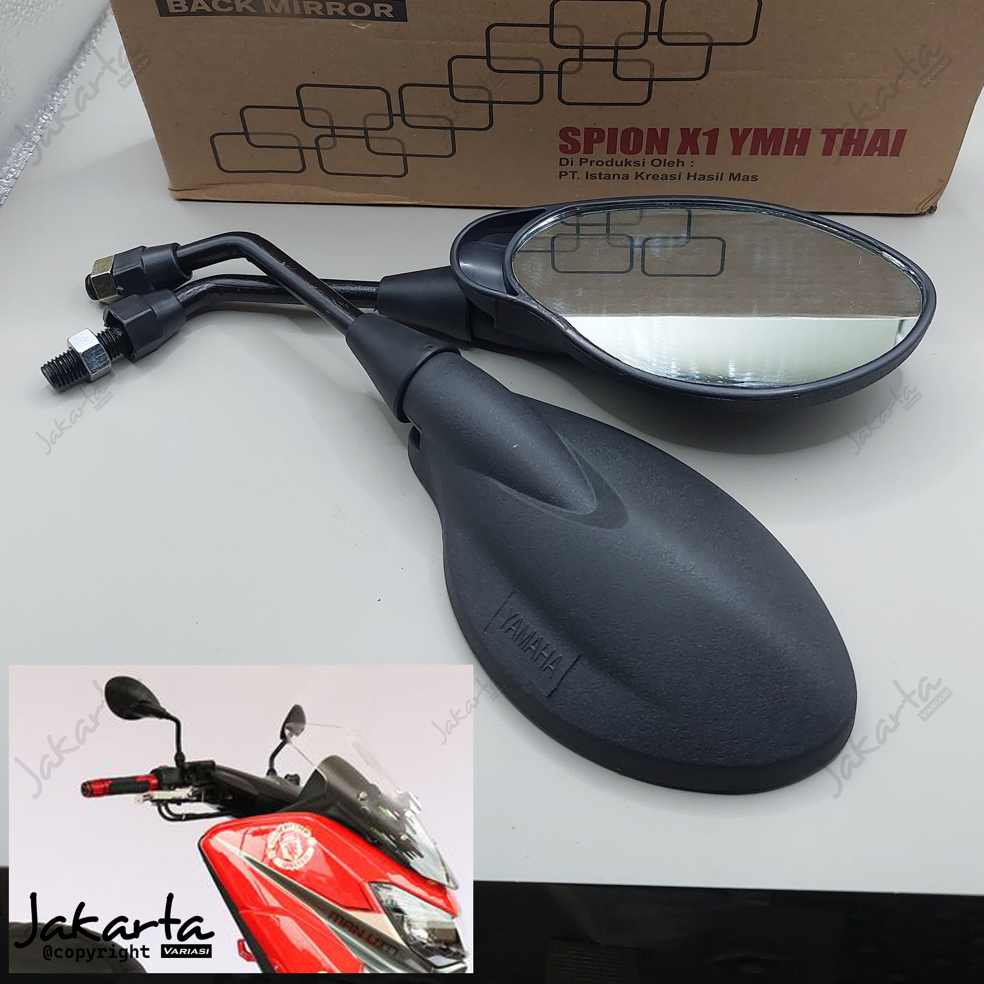 Spion standar yamaha x1 bisa semua yamaha | Lazada Indonesia