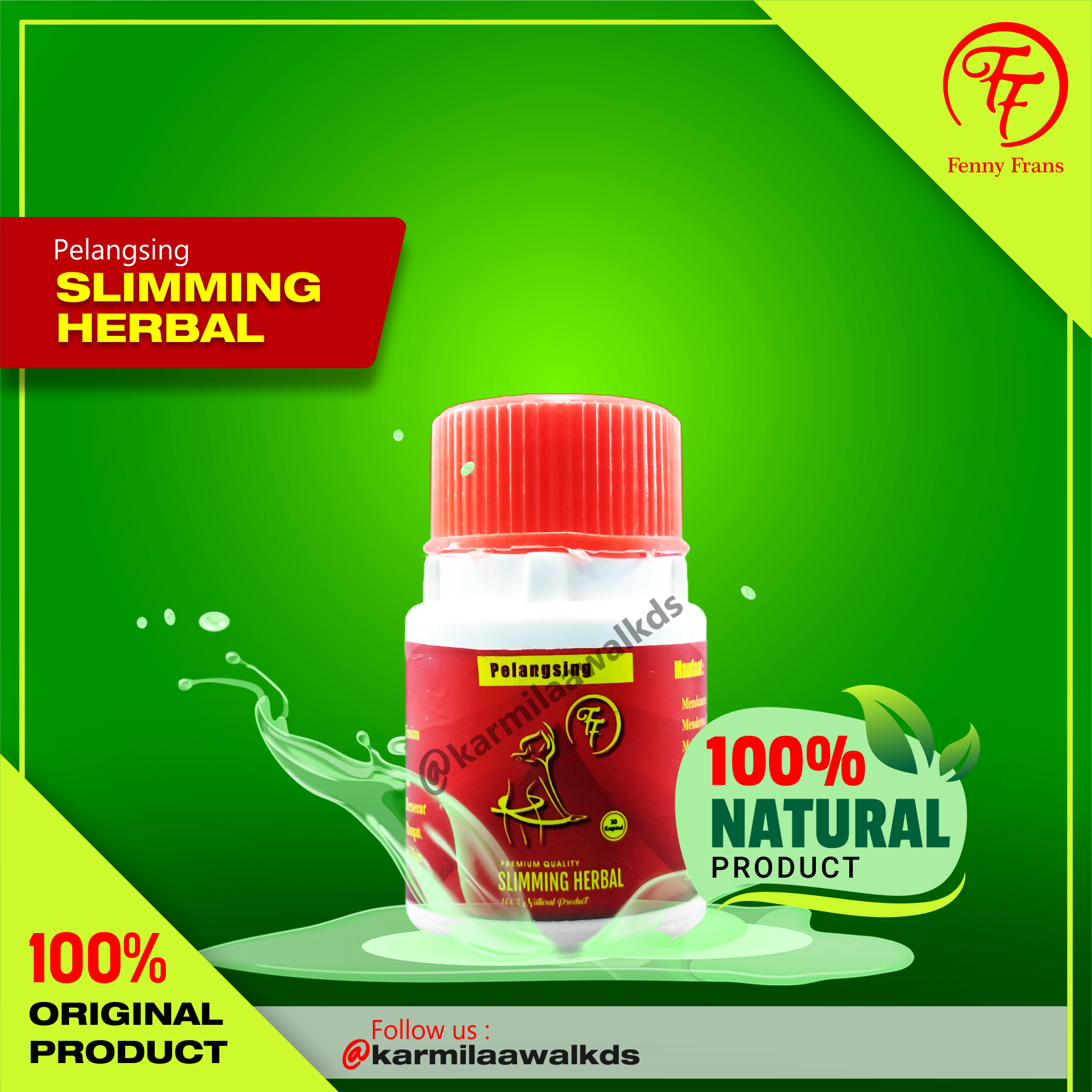Pelangsing FF - SLIMMING HERBAL by Fenny Frans | Lazada Indonesia