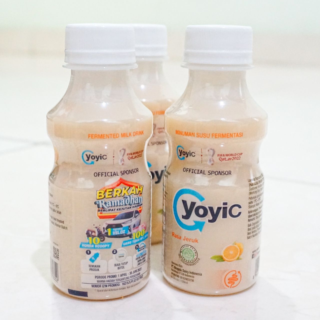 12 PCS YOYIC 130ML SUSU FERMENTASI VIRAL TIKTOK | Lazada Indonesia