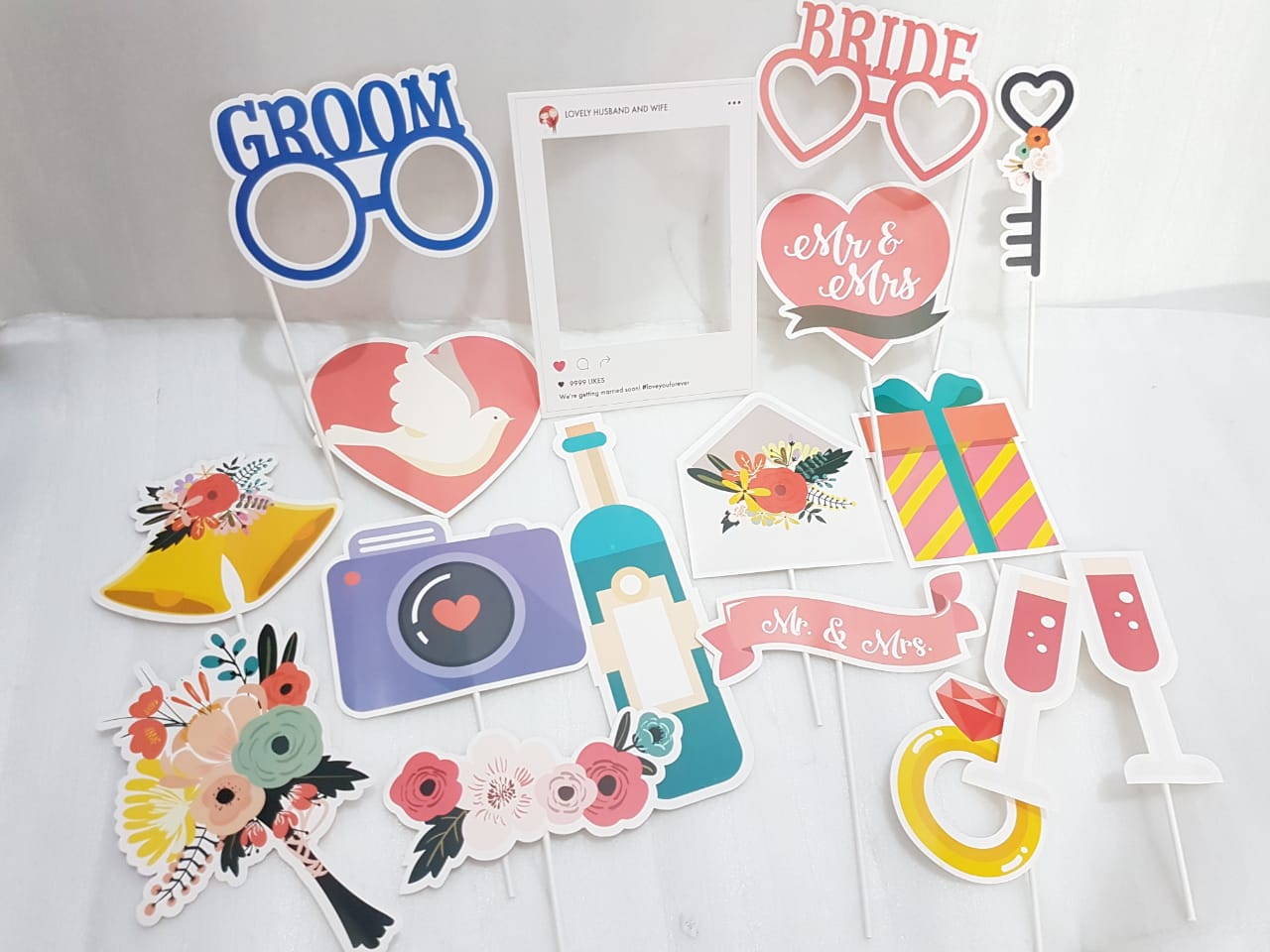 Acc photobooth - photo prop - photobooth - foto prop - prop - property ...