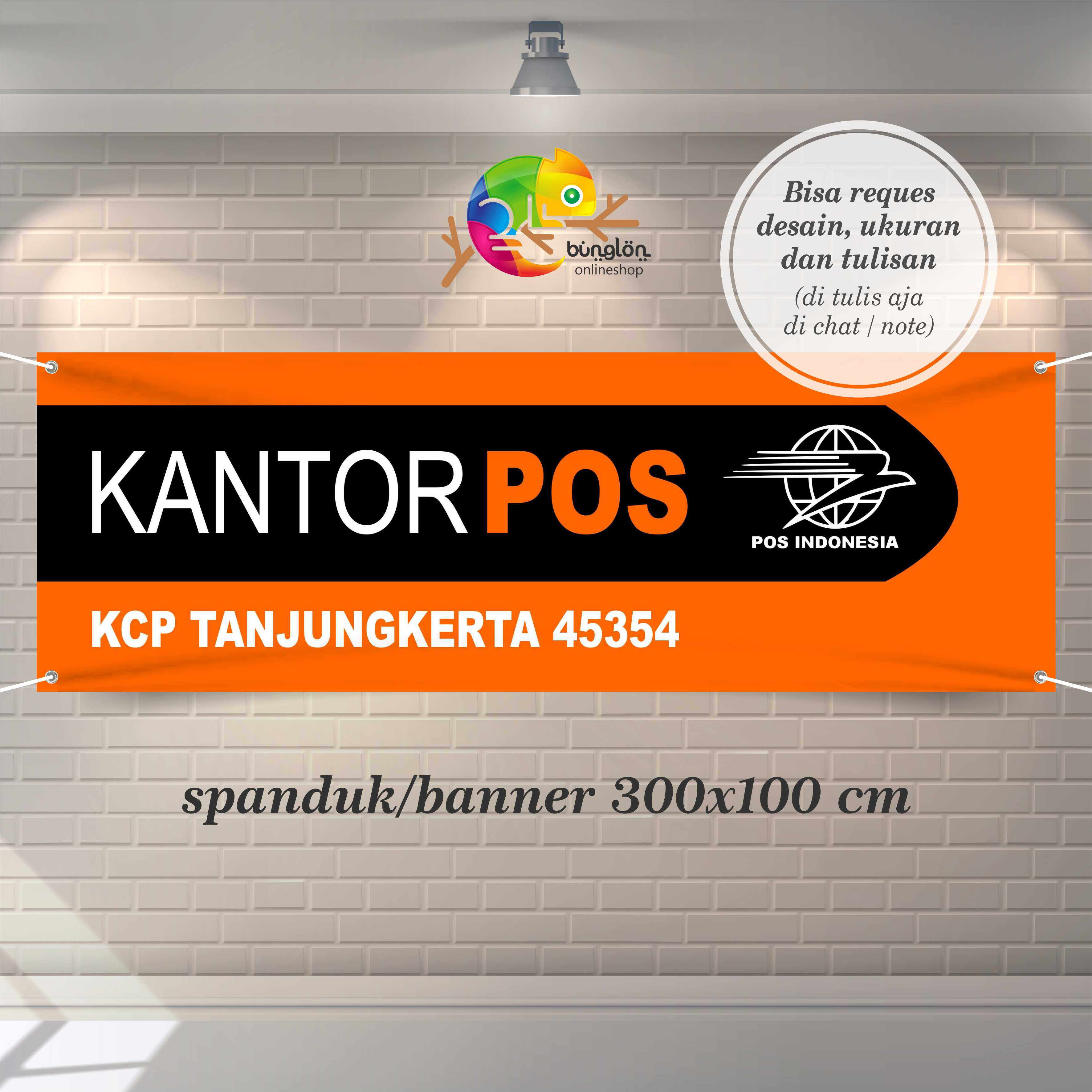 Spanduk, Banner Ekspedisi POS, Ninja, JNE, JNT, Si Cepat, Dll. Custom ...