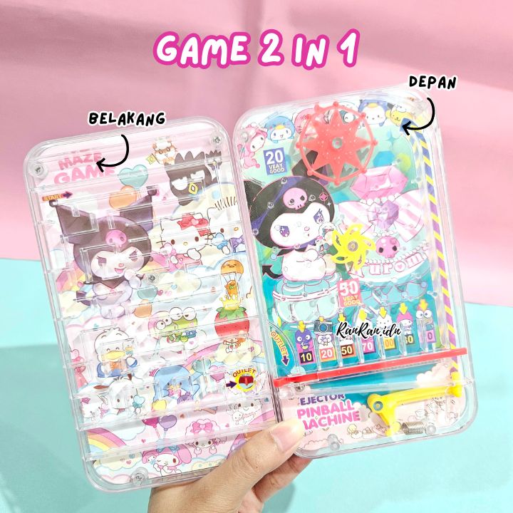 Pin Ball Sanrio/ Game Bola Sanrio/ Maze Game/ Ball Game Sanrio ...