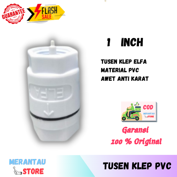 TUSEN KLEP 1 INCH PVC POMPA SUMUR SARINGAN POMPA 1Inch TUSENKLEP FOOT ...