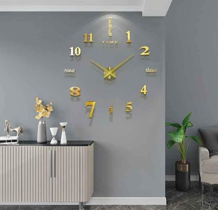 jam dinding angka bulat jam dingding jumbo jam dinding tempel tembok ...