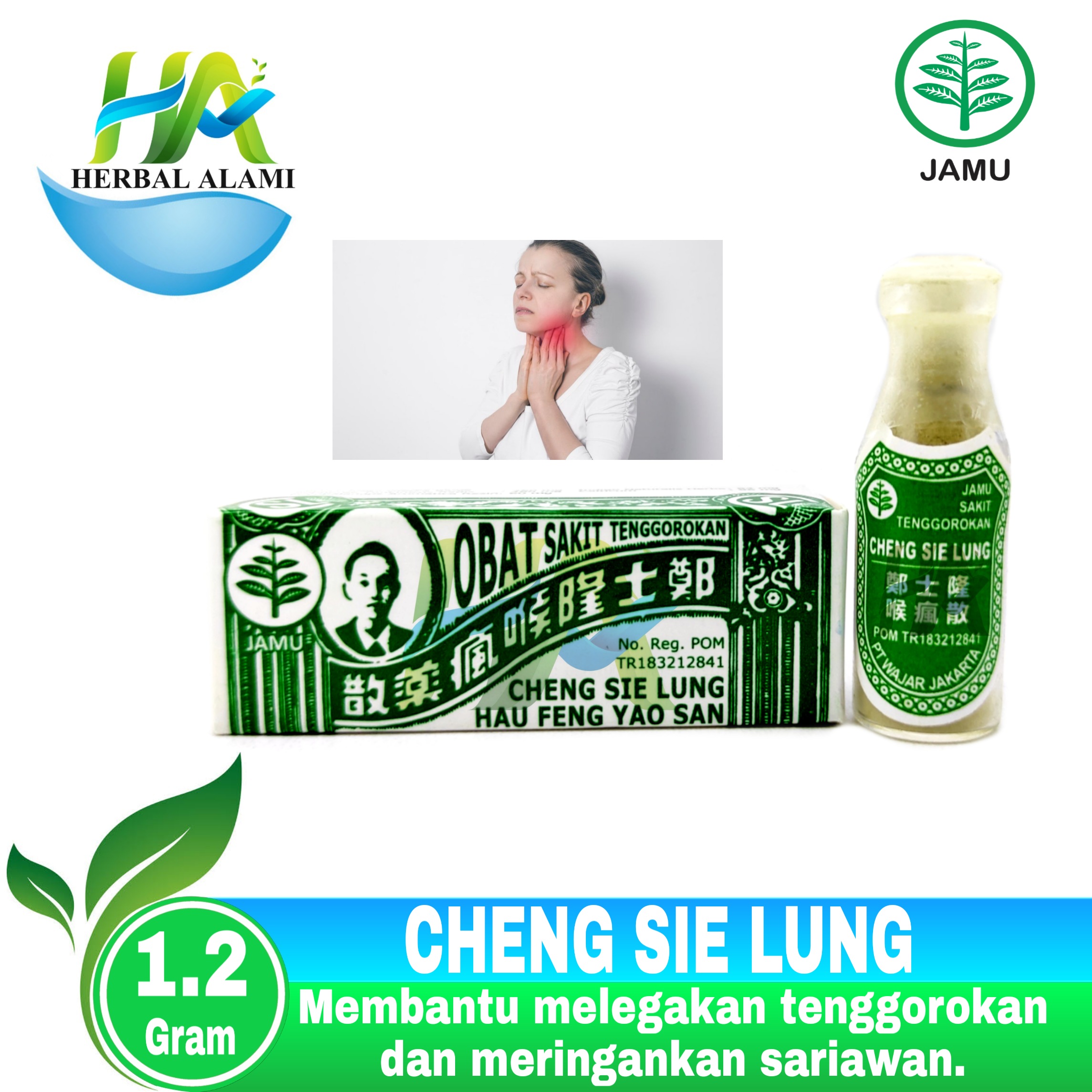 Cheng Sie Lung (CSL) Hau Feng Yao San - Obat sariawan, gusi bengkak ...