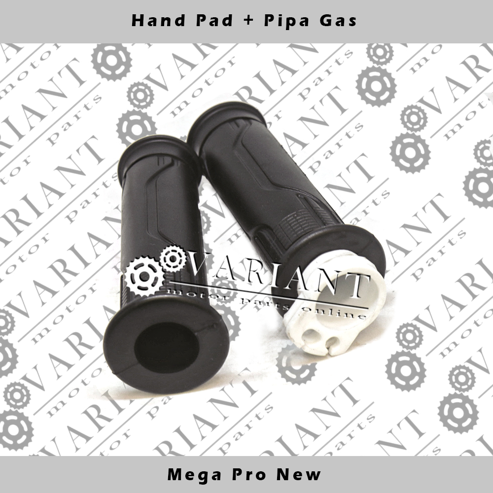 Hand Pad Karet Plus Selongsong Grip Gas Motor Mega Pro New CBR Verza ...