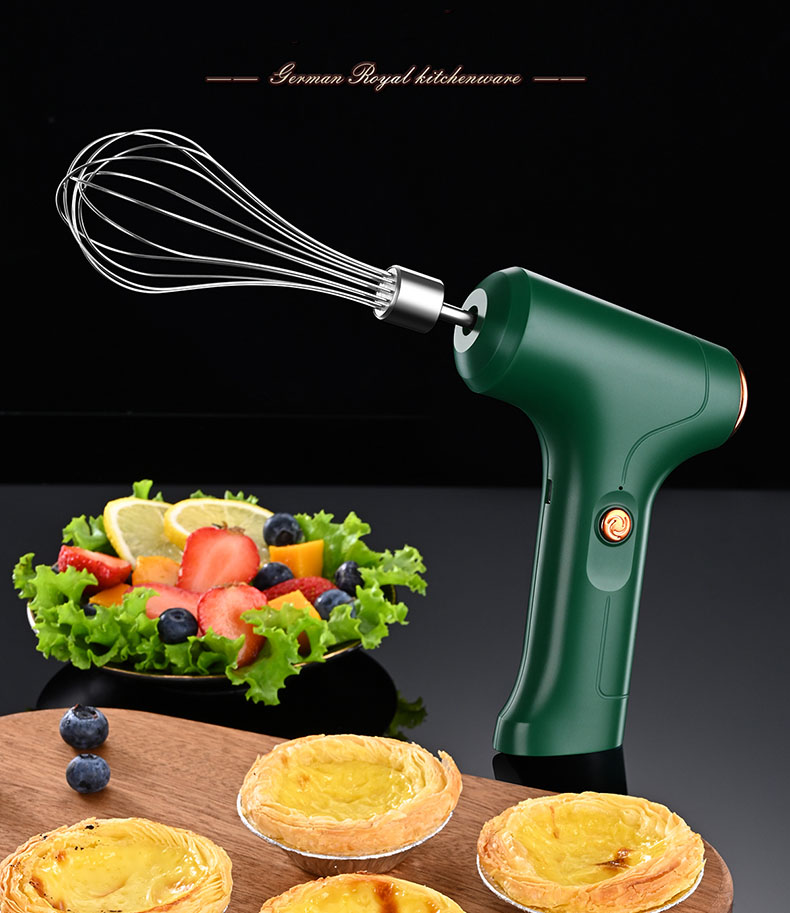 Mixer Plus Chopper Mini Electric Whisk Mixer Kue 1 Set Tanpa Kabel USB ...