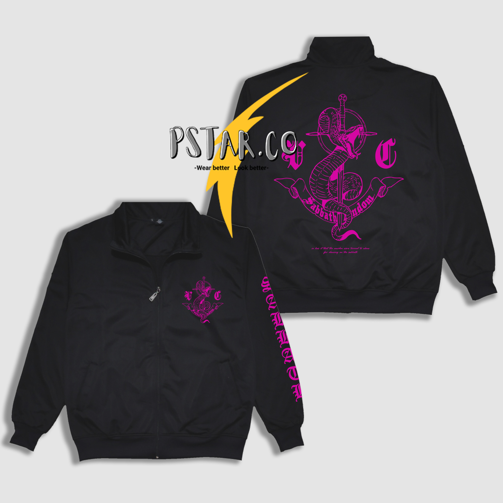 Jaket Tracktop Sabbath crew Woo In Outfit Wind Breaker | Lazada Indonesia