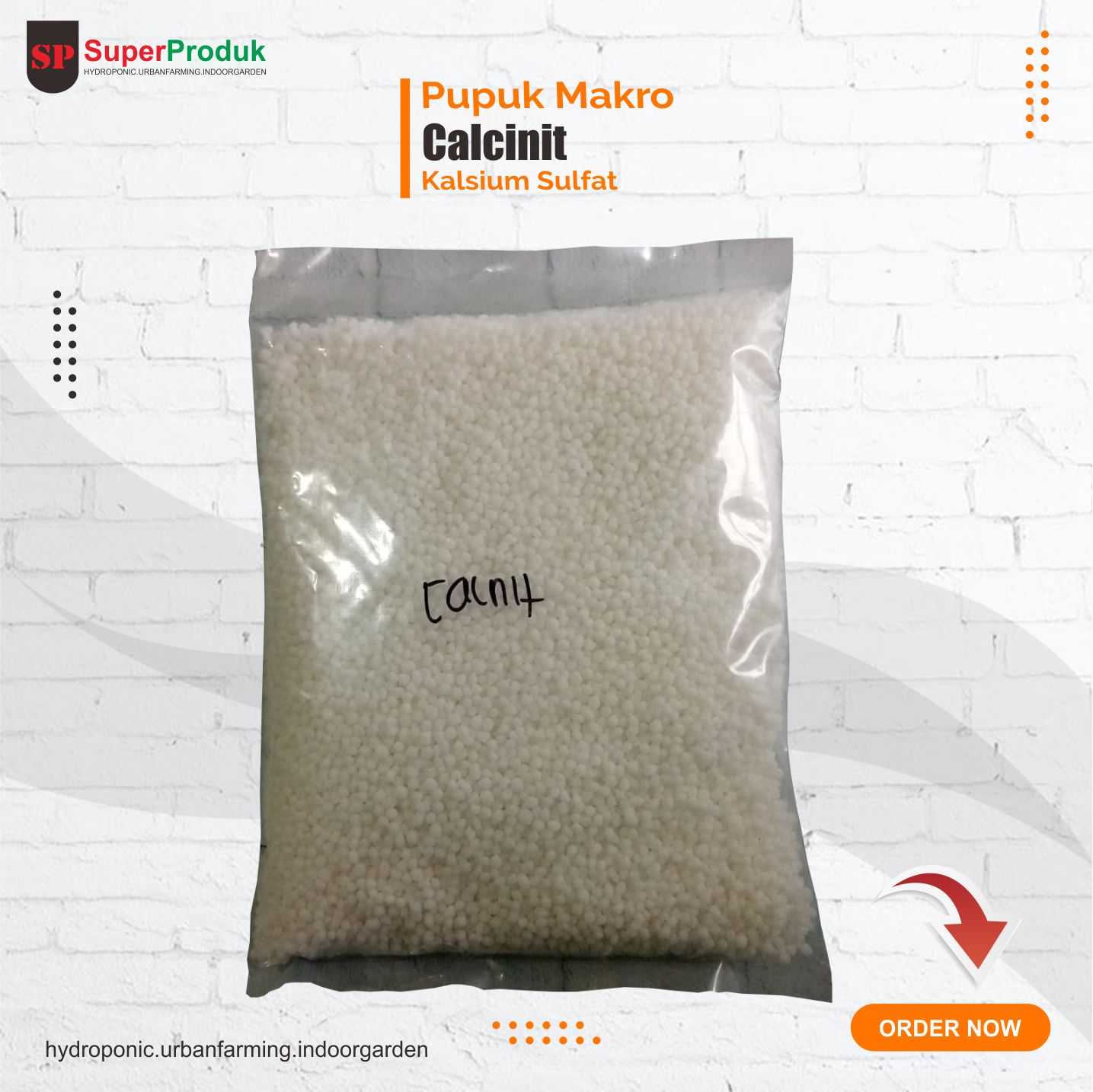 Pupuk Calnit Kalsium Nitrat Calcinit Kemasan 1kg | Lazada Indonesia