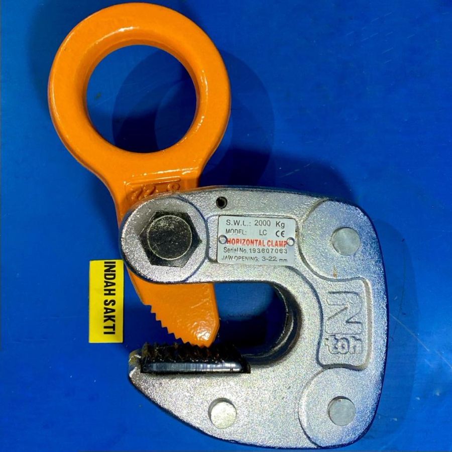 Horizontal Clamp Lifting Clamps Alat Angkat Plat 2 Ton | Lazada Indonesia