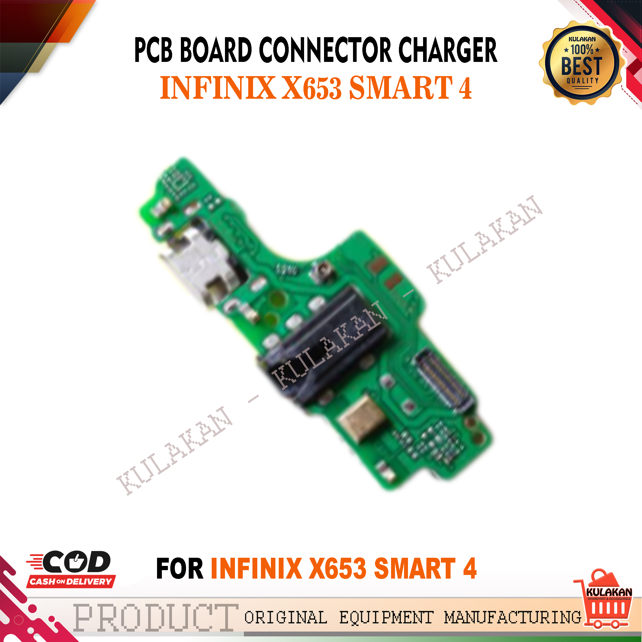 PCB PAPAN CAS INFINIX SMART 4 UI BOARD CONNECTOR CHARGER FOR INFINIX ...