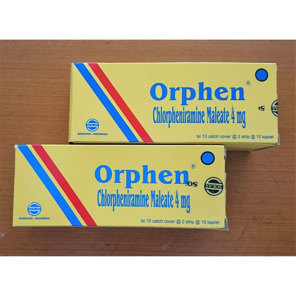 Orphen CTM 4 mg per box isi 200 Tablet | Lazada Indonesia