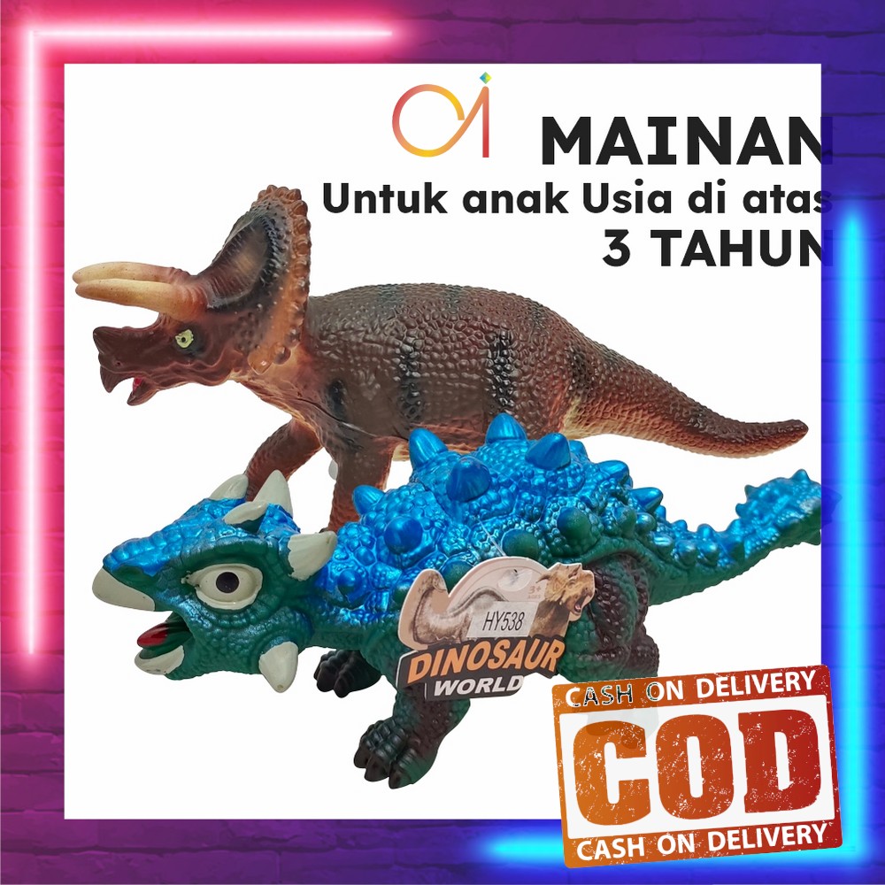 AI-M262 Mainan Action Figure Dinosaur / Figure Hewan Brachiosaurus ...