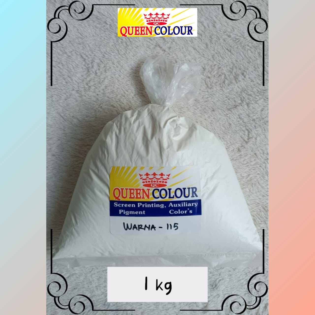 Cat pasta Sablon Rubber Putih 115 / Warna 115 | Lazada Indonesia