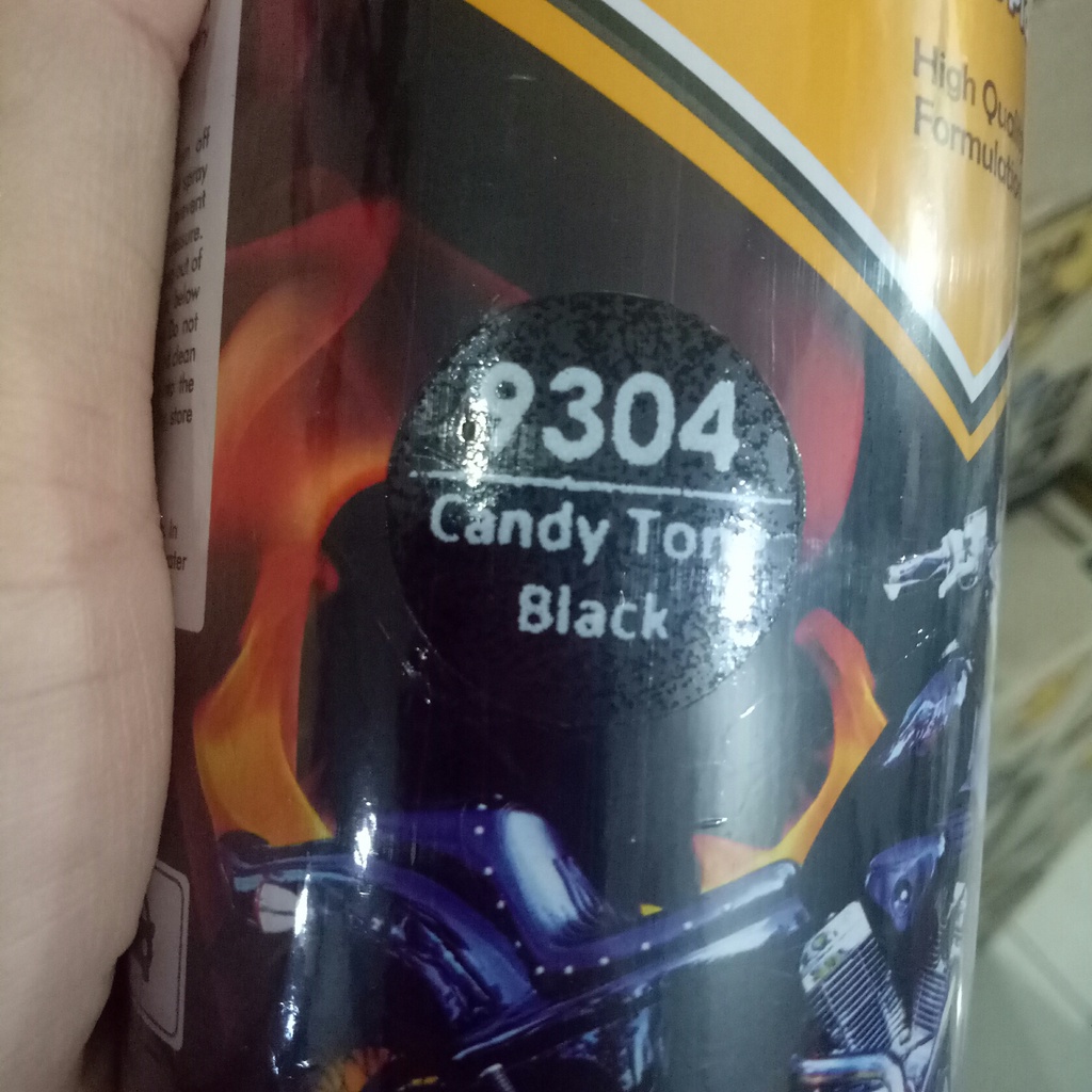 cat semprot pilok pilox diton premium 400cc varian black hitam doff ...