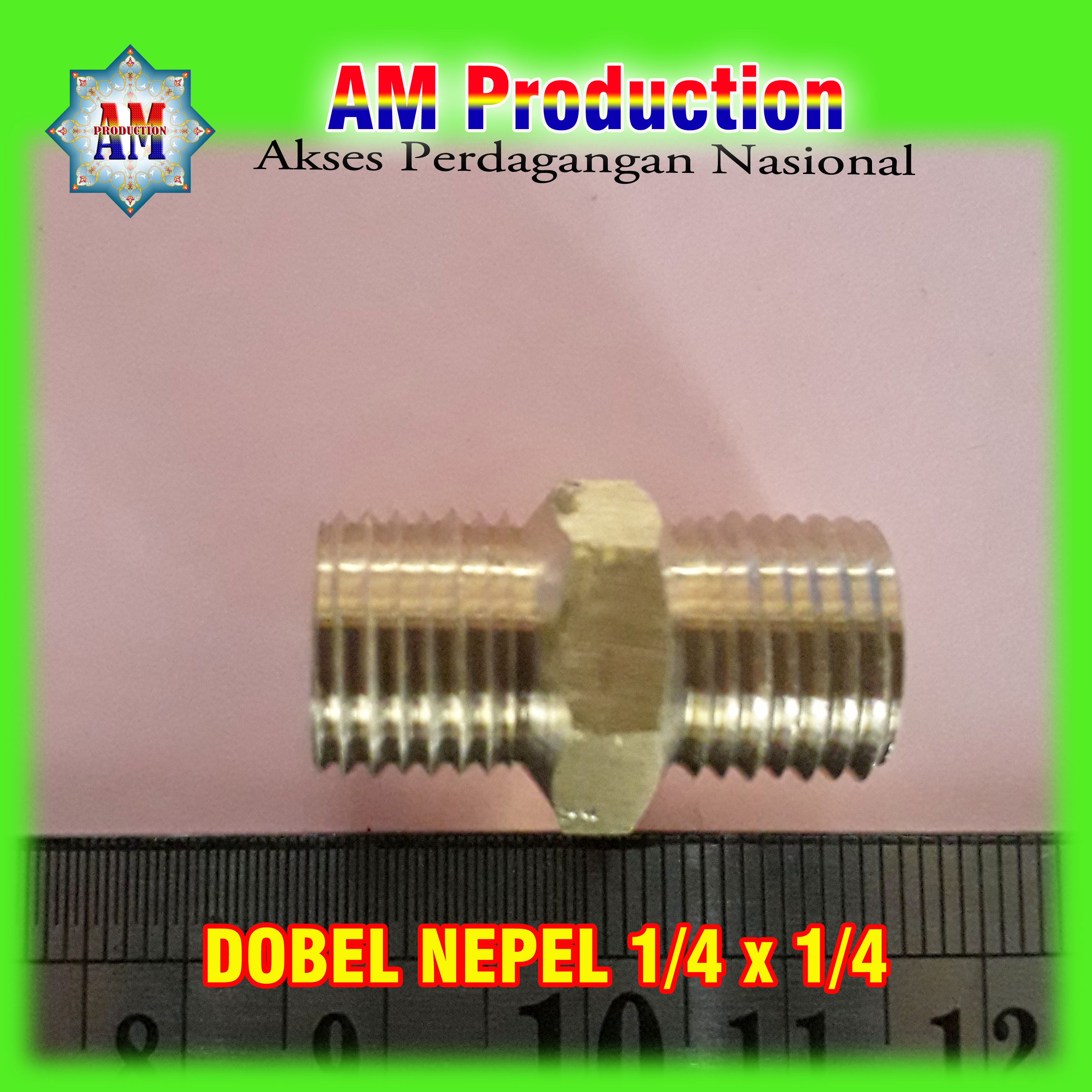Dobel Nepel ukuran 1/4x1/4 Sambungan Pipa | Lazada Indonesia