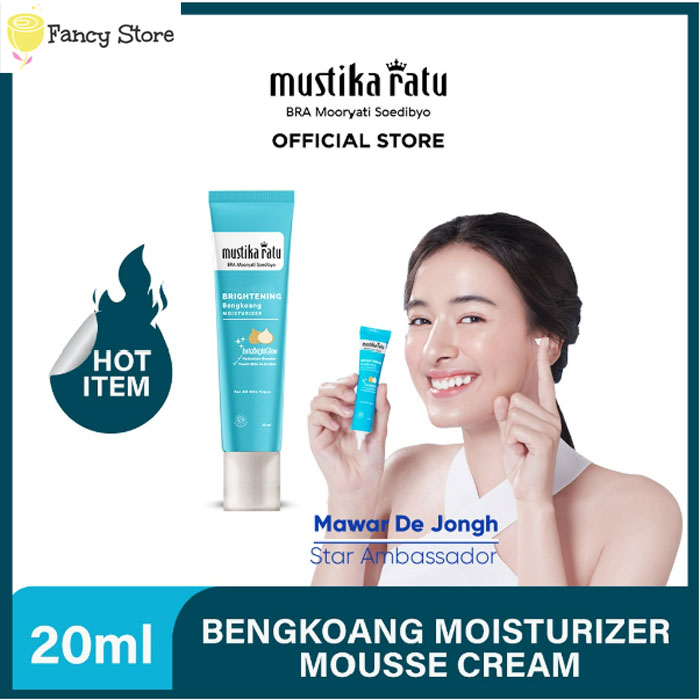 Mustika Ratu [Moist20] Brightening Bengkoang Moisturizer Mousse Cream ...