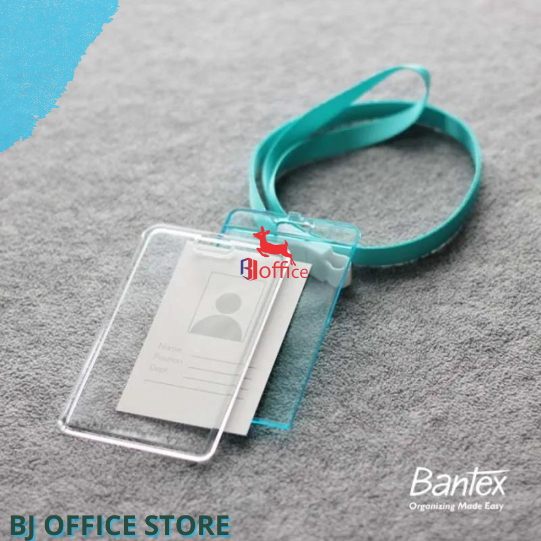 Bantex Transparent ID Card Holder Potrait 8868 / ID Card Bantex ...