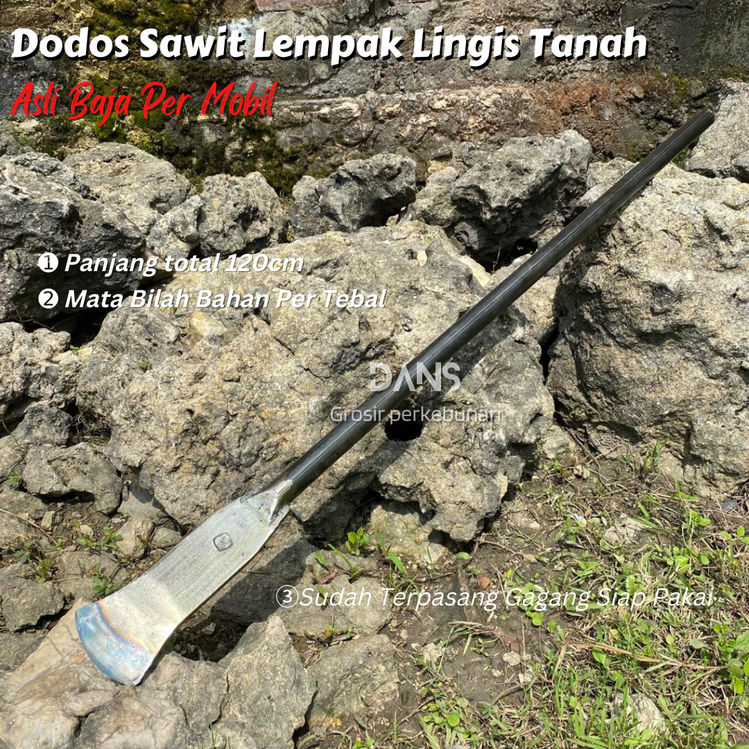Dodos Sawit Baja Per Asli Panjang 120 cm Super Tajam - Lempak Linggis ...
