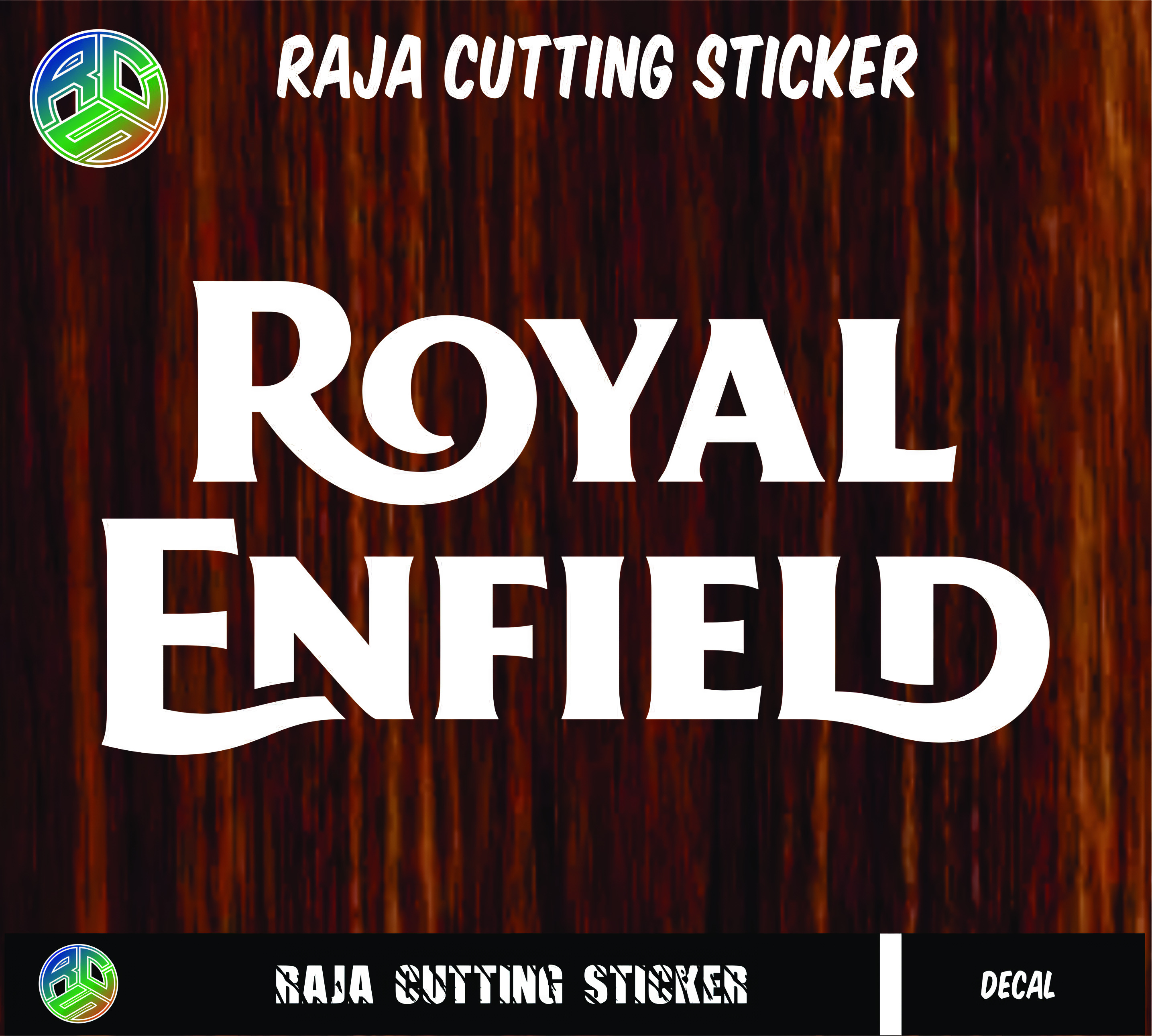 Cutting Sticker Royal Enfield | Stiker Cutting Royal Enfield | Royal ...