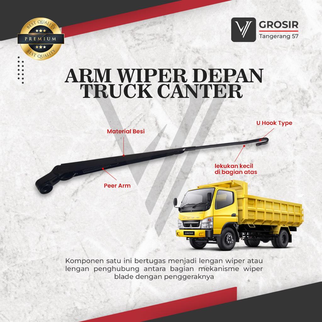 GAGANG WIPER DEPAN CANTER PS100 PS120 PS135 NEW RAGASA 1 PCS ARM WIPER ...