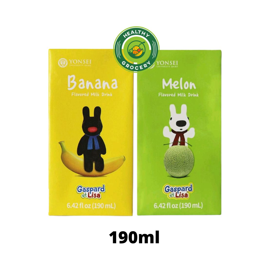 Yonsei Banana / Melon Flavored Milk Drink 190ml x 4 Pcs | Lazada Indonesia