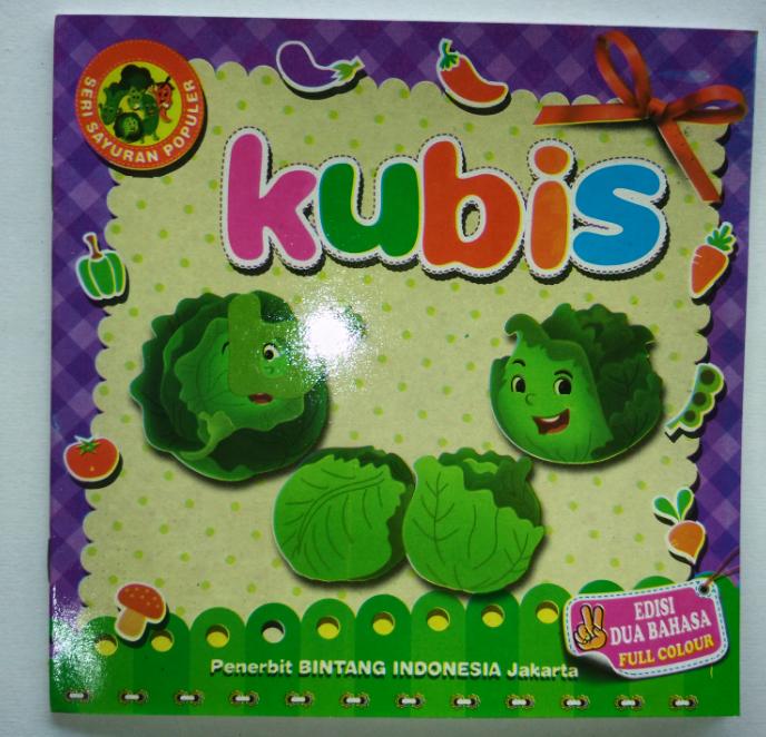 Buku Cerita Anak Bergambar Billingual Seri Buah Kubis | Lazada Indonesia