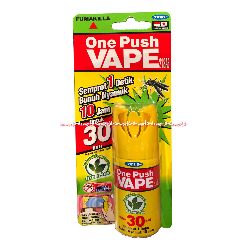 One Push Vape 30 Hari Obat Nyamuk Sekali Semprot Anti Nyamuk Onepush ...