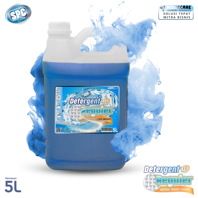 Deterjen Laundry Matic SPC Reguler Anti Noda Original 5 Liter | Lazada ...