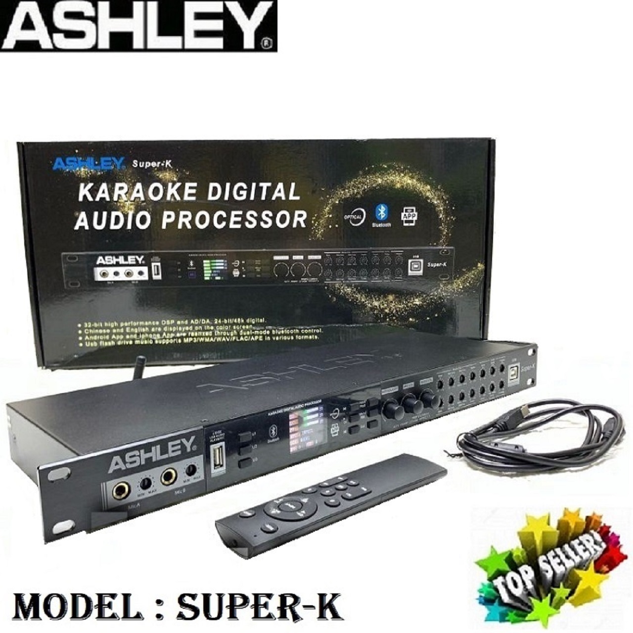 Professional Digital Processor Karaoke Management Ashley Super-K ...