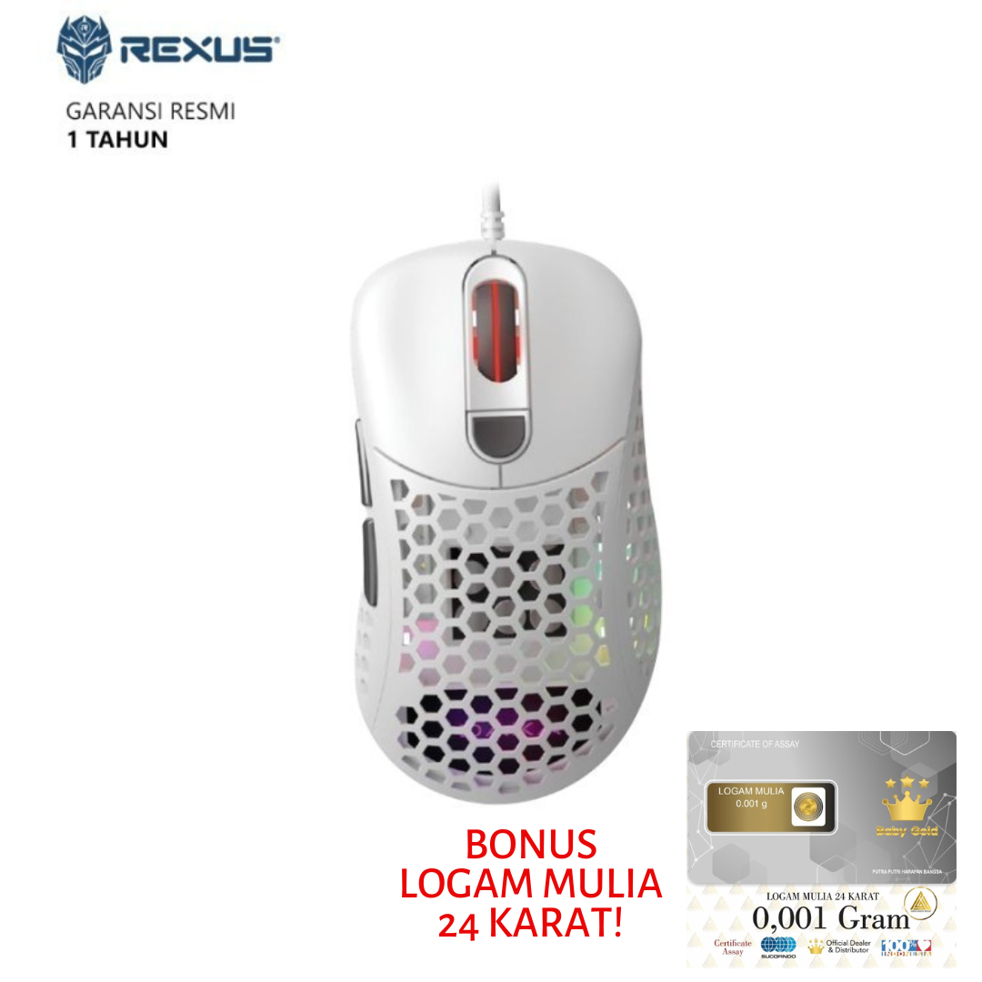 Rexus DAXA Air Pro Gaming Mouse | Lazada Indonesia