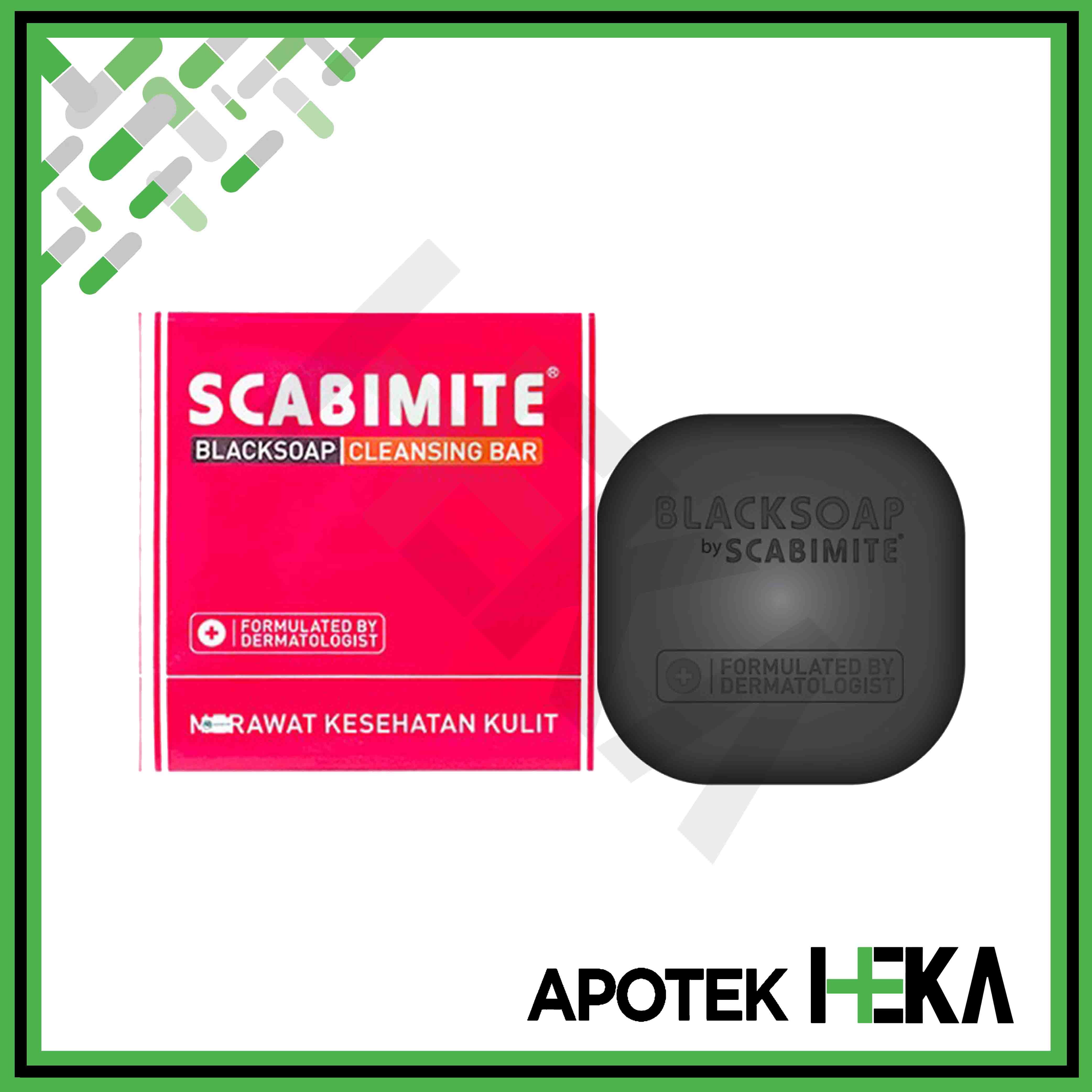 Blacksoap by Scabimite 60 g - Sabun Gatal Skabies | Lazada Indonesia