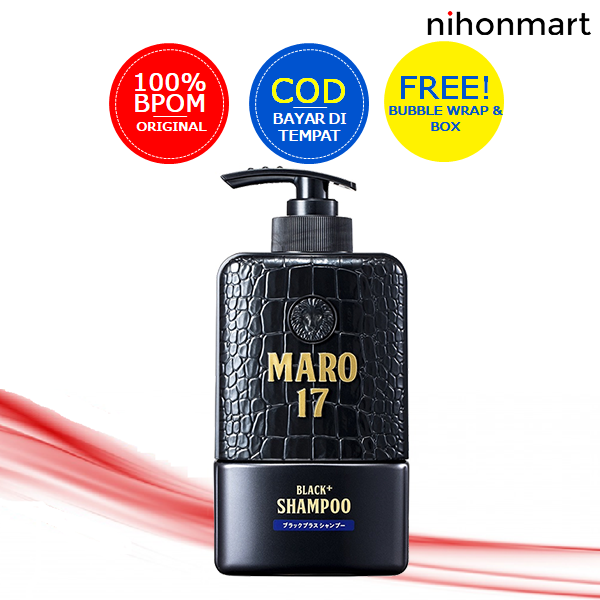Maro 17 Black Plus Shampoo 350ml | Lazada Indonesia
