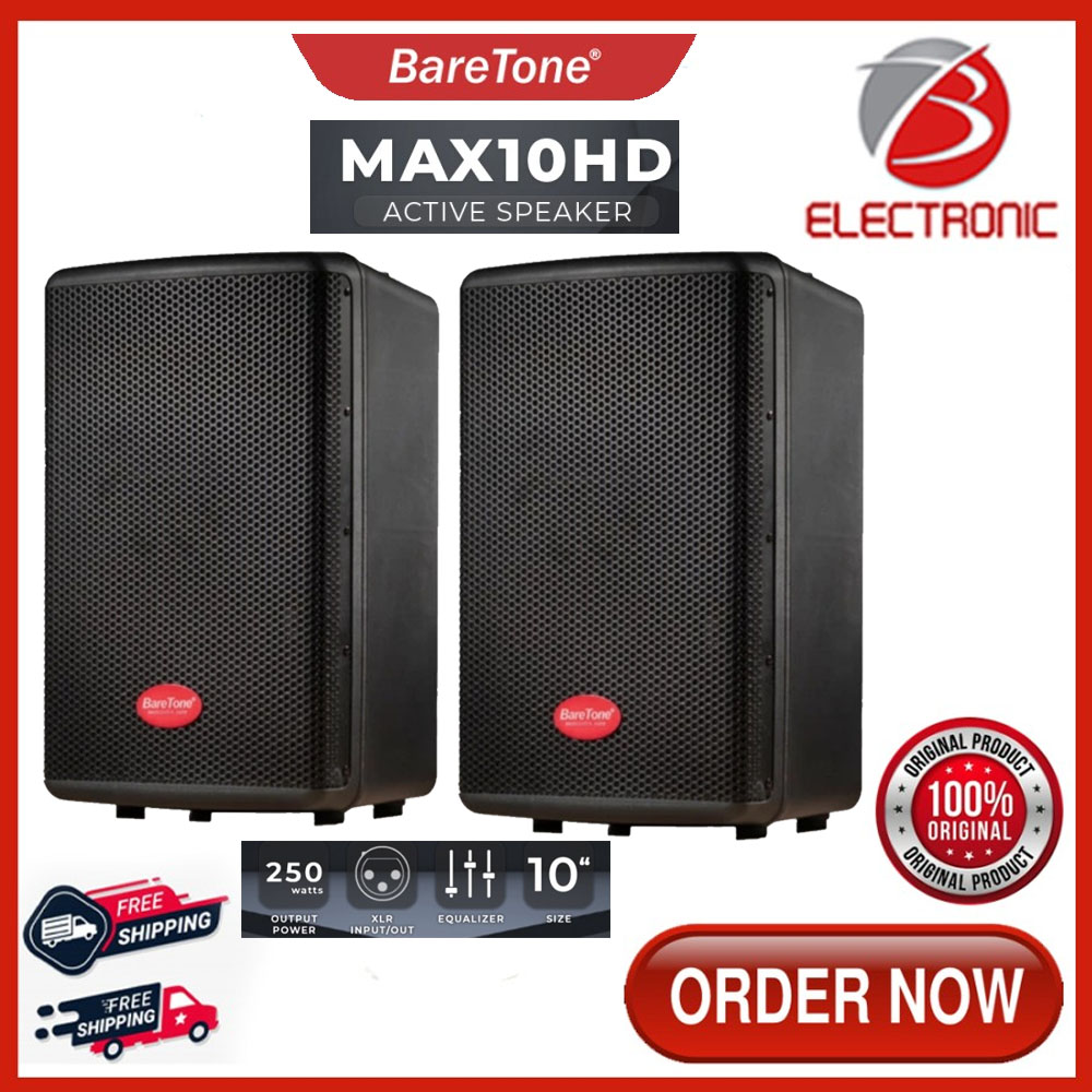 Speaker Aktif Baretone Max 10HD Baretone Max10HD Baretone Max10 HD ...