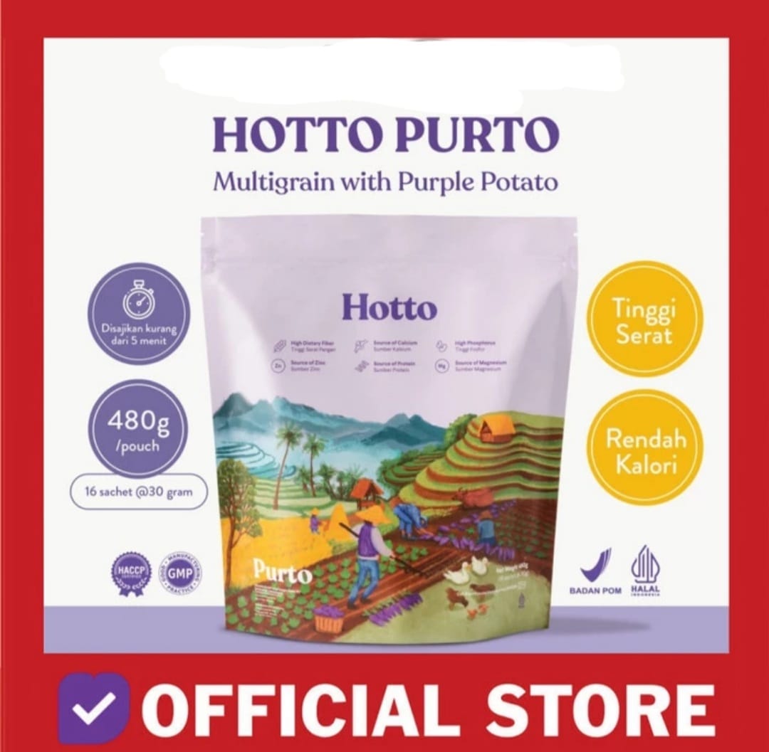 Hotto Purto with Purple Potato Multigrain Minuman Suplemen untuk ...