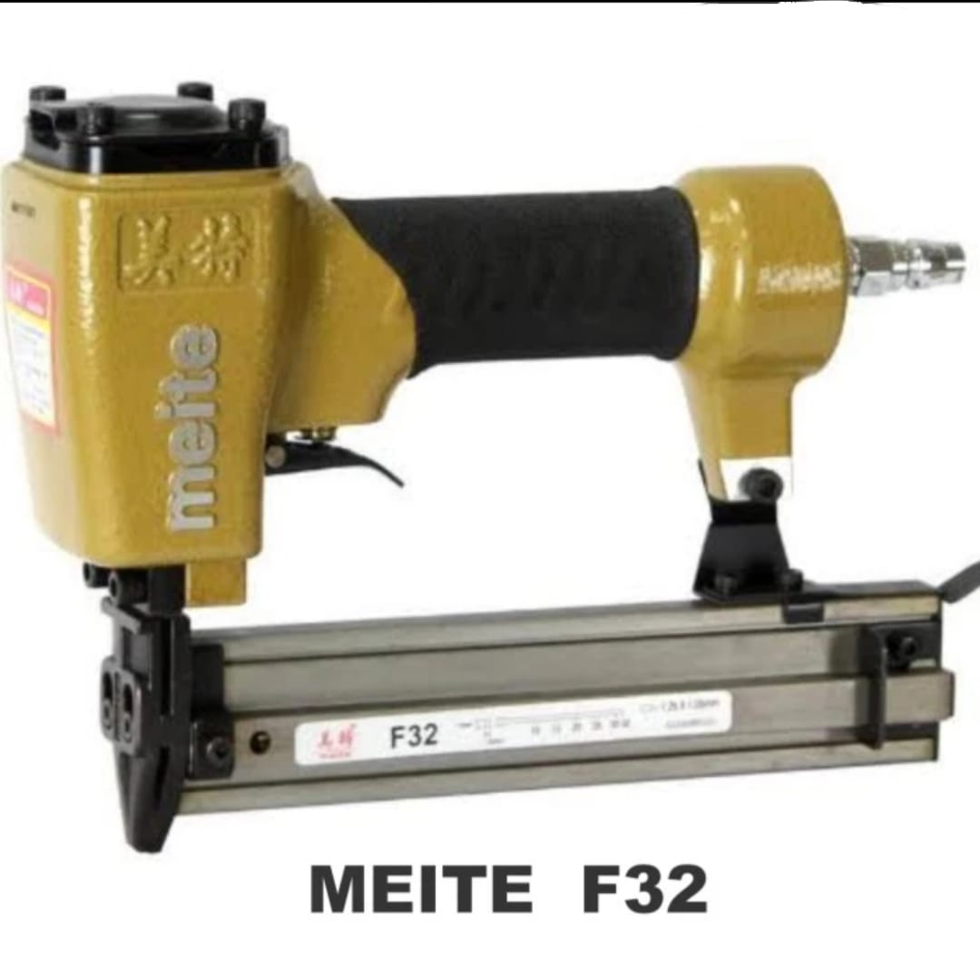 mesin gun tembak MEITE (F 32) type I air nailer gun staples angin ...
