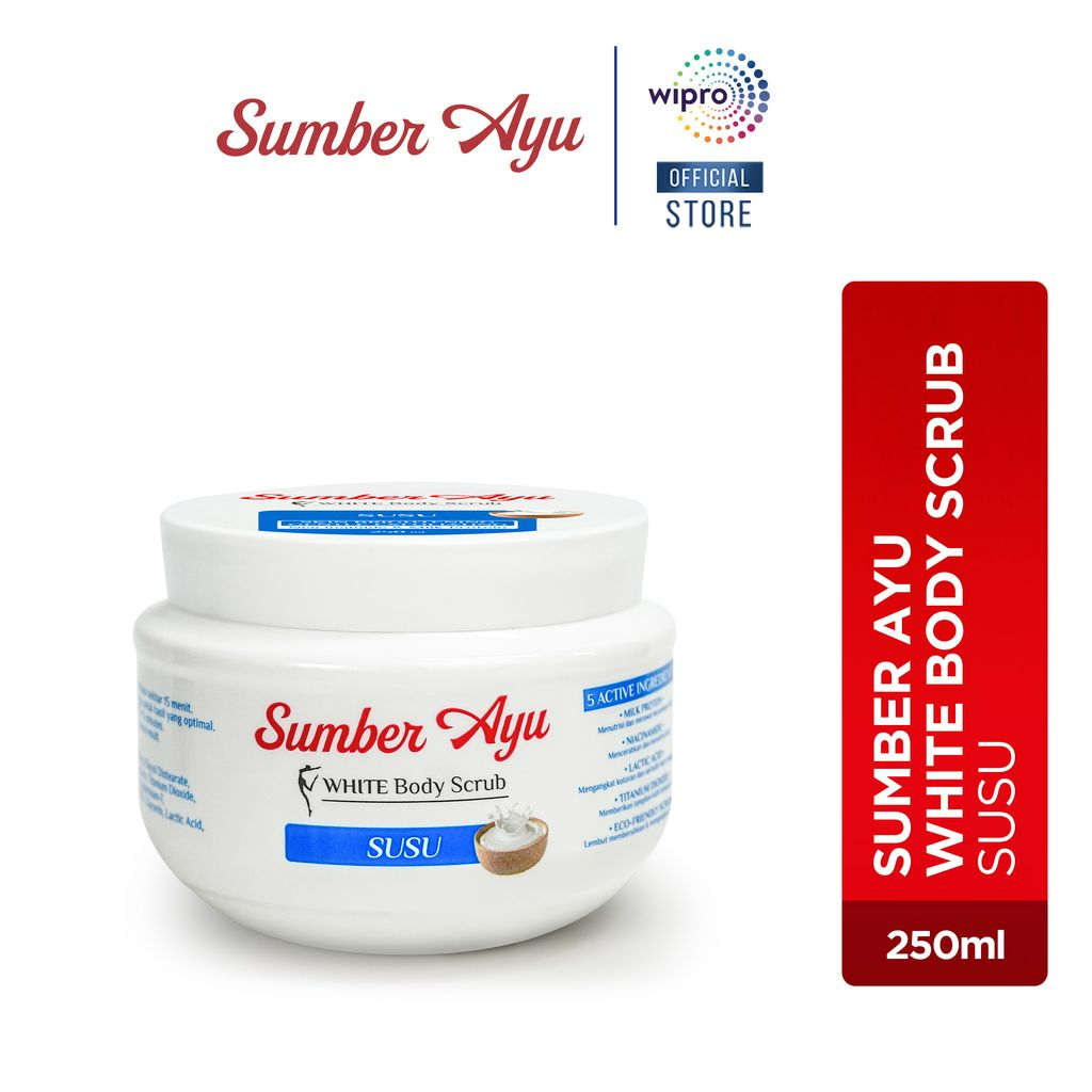 Sumber Ayu White Body Scrub Susu - 250 ml | Lazada Indonesia