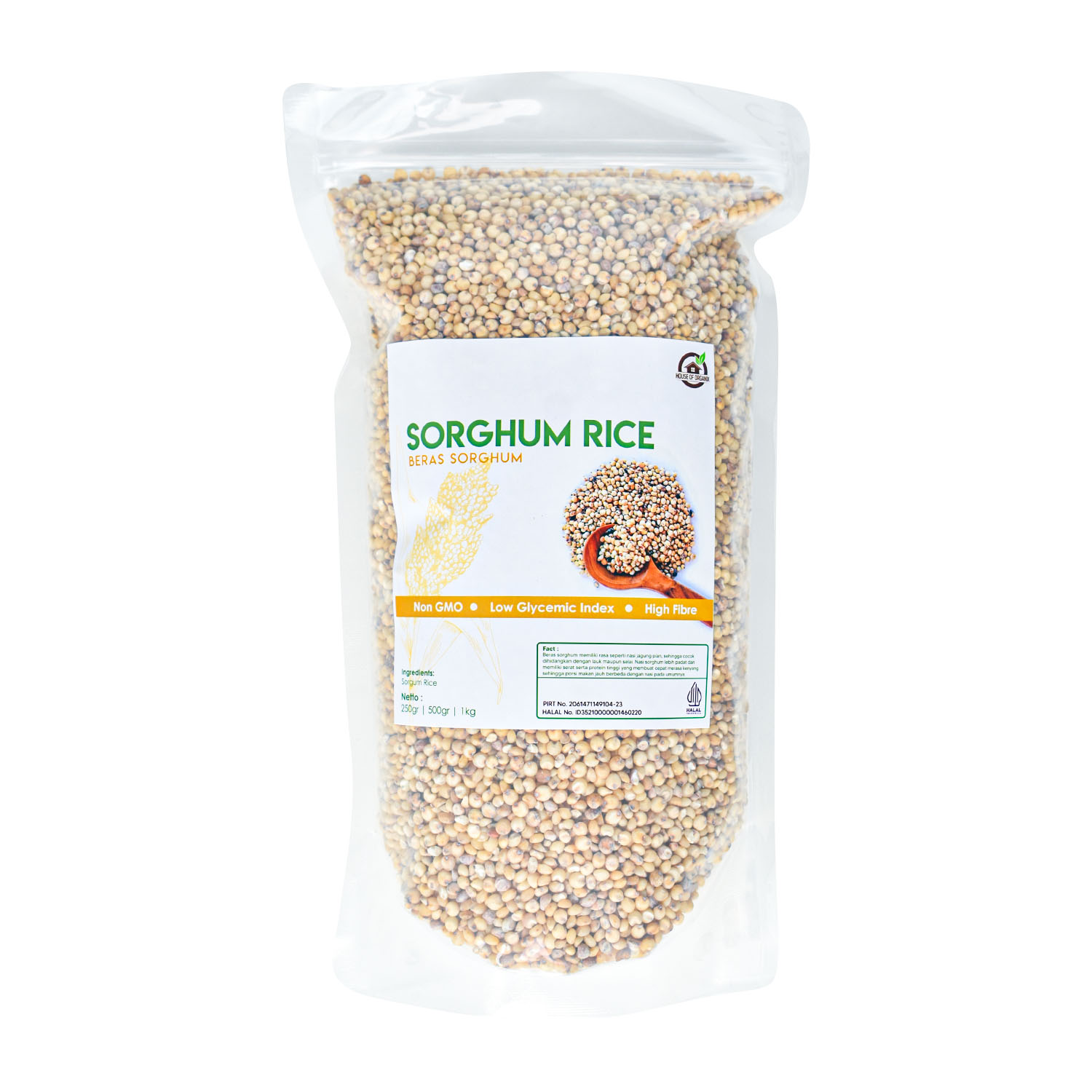Sorghum Rice / Beras Sorgum ( Gluten Free ) 1 Kg | Lazada Indonesia